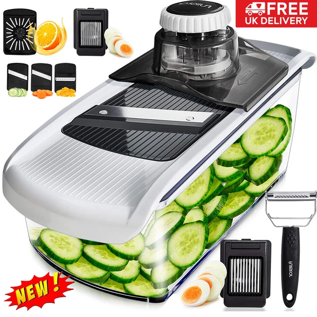 MINI FRUIT VEGETABLE Chopper Slicer Julienne Cutter Peeler Grater ...