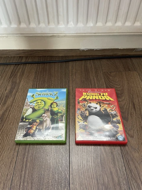 DREAMWORKS SHREK 2 Movie & Kung Fu Panda Movie Bundle £12.00 - PicClick UK