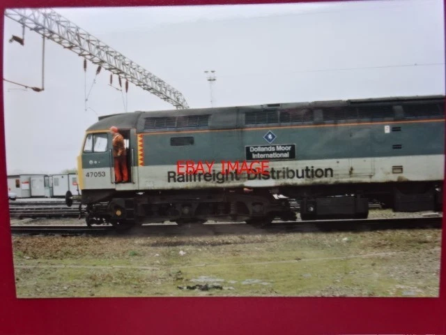 PHOTO BR Class 47 Loco No 47053 Railfreight Distribution Livery £1.85 ...