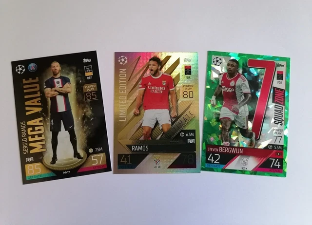 TOPPS MATCH ATTAX Champions League Extra 2022-23 (Away Kit, Squa Update ...