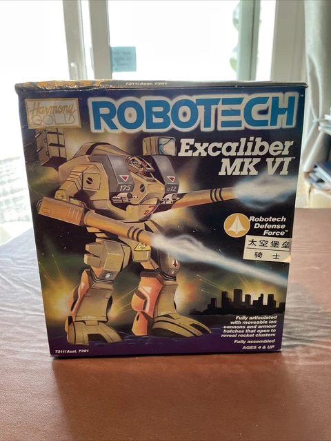 HARMONY GOLD ROBOTECH Macross Excaliber Mk VI Destroid Tomahawk action ...