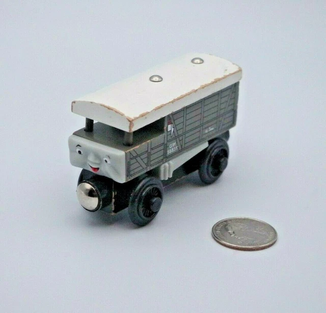 THOMAS & FRIENDS Wooden Railway Train Tank Engine - Toad Brakevan - GUC ...