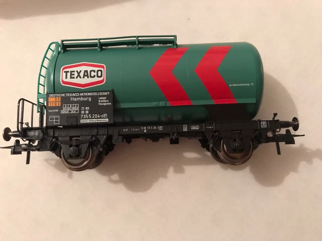 ROCO HO 47072 vagone caldaia ""Texaco"" delle ferrovie, come nuovo in ...
