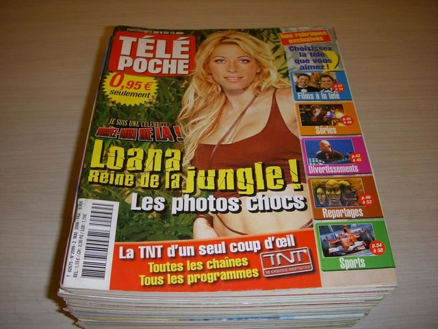 TELE POCHE 2099 02.05.2006 LOANA Marushka DETMERS Xavier DELUC OBISPO ...