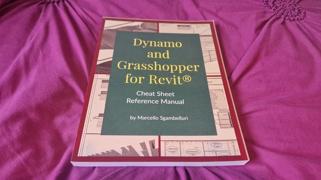 DYNAMO AND GRASSHOPPER for Revit Cheat Sheet Reference Manual VGC Like ...