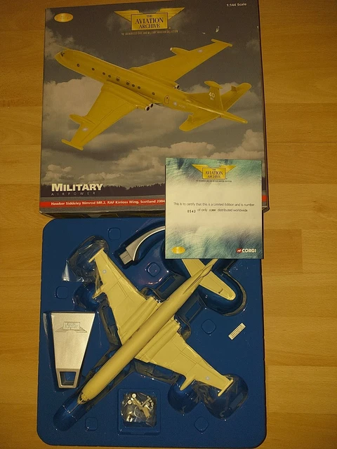 CORGI AVIATION HAWKER Siddeley Nimrod MR.2 RAF Kinloss Wing Scotland ...