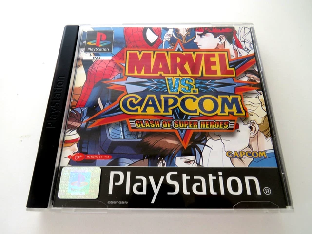 MARVEL VS. CAPCOM (Sony PlayStation 1, 2000) complete uk pal £119.95 - PicClick UK