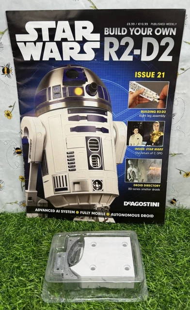 STAR WARS BUILD Your Own R2D2 Issue #21 Magazine & Right Leg Parts By Deagostini EUR 11,12 ...