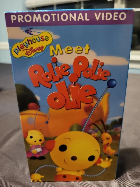 MEET ROLIE POLIE Olie VHS Video Tape RARE Playhouse Disney Promotional ...