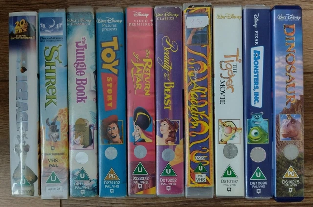 VHS DISNEY TAPES bundle £30.00 - PicClick UK