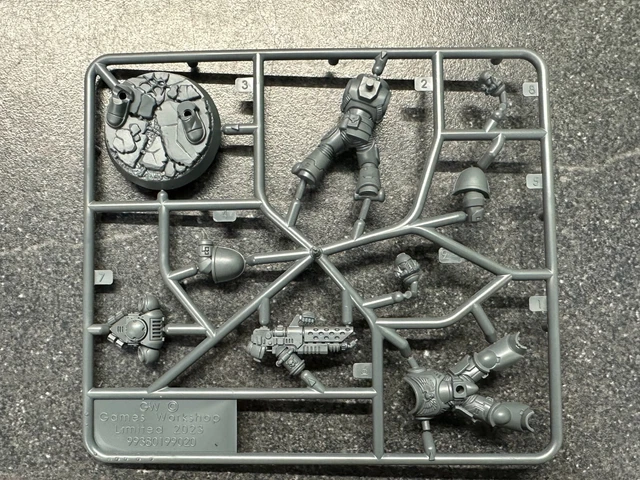 INFERNUS SPACE MARINE Single Demo Sprue Warhammer 40k Games Workshop ...
