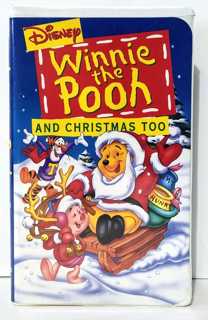 WINNIE THE POOH and Christmas Too - VHS - Walt Disney Home Video - 1997 ...