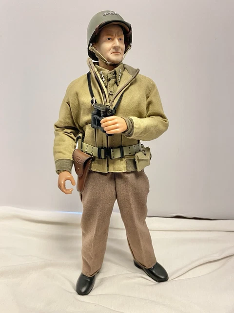 WW2 AMERICAN GENERAL George Patton 1:6 Soldier Custom Dragon Model ...