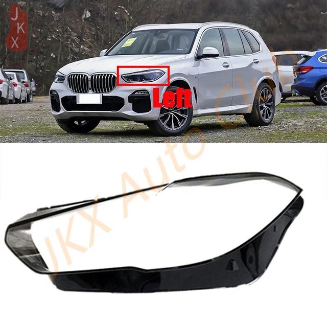 FOR BMW G05 X5 G06 X6 F95 X5M F96 X6M Left Driver Front Headlight Lens ...