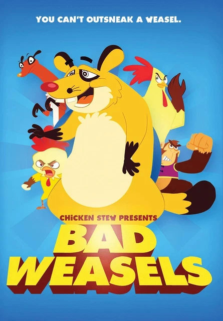 BAD WEASELS (DVD) Ben Bostick Brian Bullock Justin J. Wheeler Toni ...