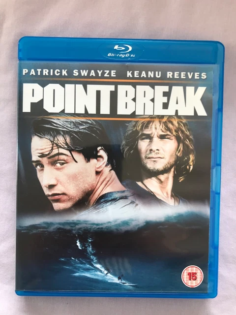 POINT BREAK BLU Ray Keanu Reeves, Patrick Swayze, 1991 £5.99 - PicClick UK