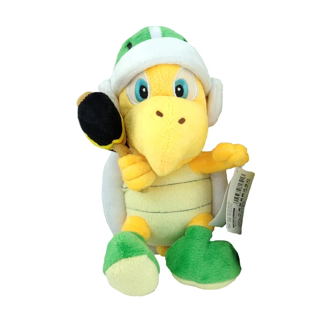SUPER MARIO BROS Hammer Bro. Koopa Turtle Plush Toy Stuffed Animal 8 ...
