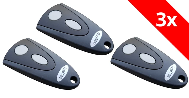 3 X TORMATIC Novoferm Handsender Novotron 502 433 Mhz MAX43-2 komp ...