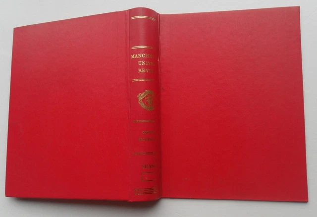 MAN UTD 1980S OFFICIAL FOOTBALL PROGRAMME BINDER EXCELLENT CONDITION £ ...