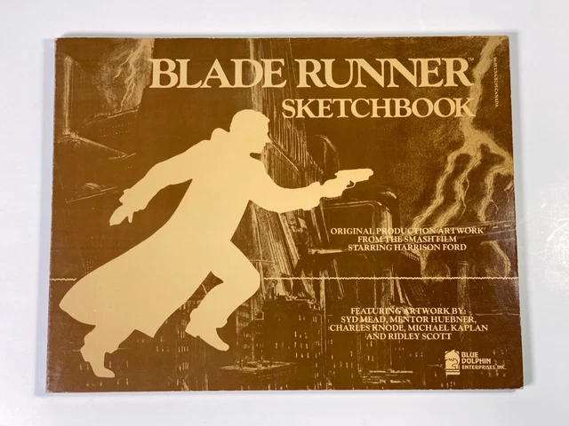 BLADE RUNNER SKETCHBOOK - Rare 1982 Book Ridley Scott Syd Mead £125.00 ...