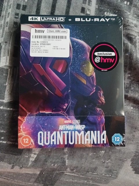 ANT-MAN AND THE Wasp: Quantumania Limited Edition Steelbook 4K UHD + Blu-ray EUR 59,28 - PicClick IT