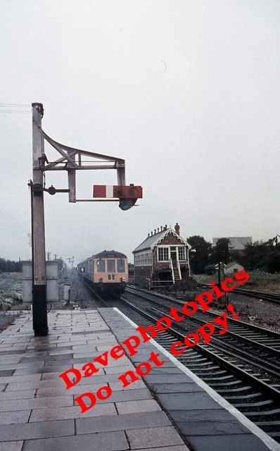 ORIGINAL 35MM Slide Railway Diesel /Steam- Yatton Station with 12.40 ...