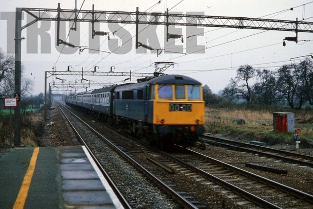 35MM SLIDE BR British Rail Electric Loco Class 86 86239 Acton Bridge ...
