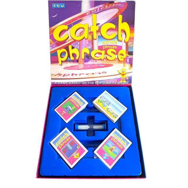 VINTAGE CATCH PHRASE Board Game Catch Phrase TV Gameshow Game Complete ...