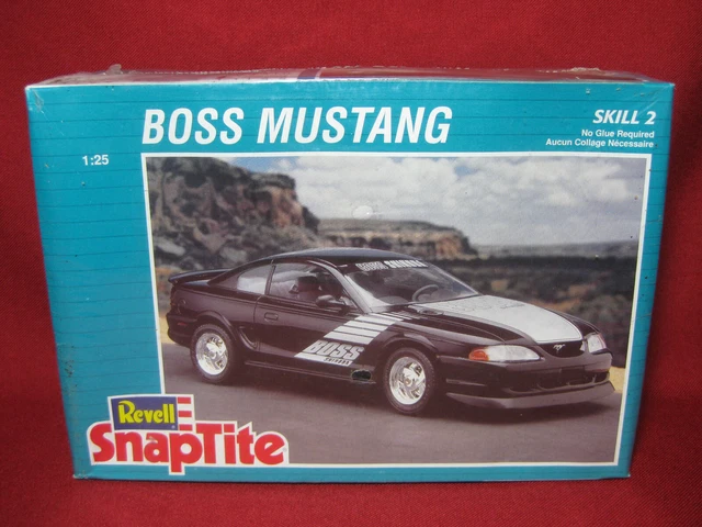 BOSS MUSTANG LARRY Shinoda 1994 Custom Snaptite Revell-Monogram 1:25 ...