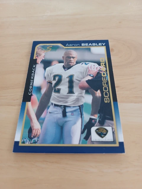 2000 SCORE SCORECARD #rd/2000 Aaron Beasley #89 Jaguars $$$ EUR 5,54 ...
