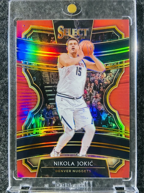 NIKOLA JOKIC - Nuggets 2019-20 Panini Select Concourse Rosso Prizm #69 ...