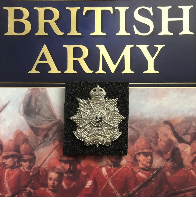 BRITISH ARMY CAP badge. ‘The Border Regiment’ £9.50 - PicClick UK