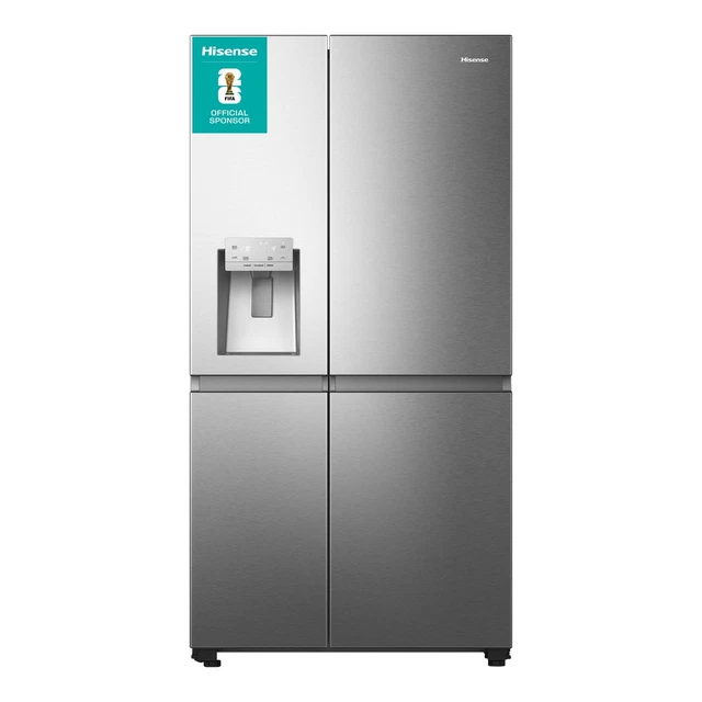 HISENSE 632 LITRE American Side-by-side Fridge Freezer - Stainless St ...