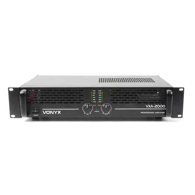 VONYX VXA-2000 MKII 2 Channel Power Amplifier 1000W RMS for DJ & PA £ ...