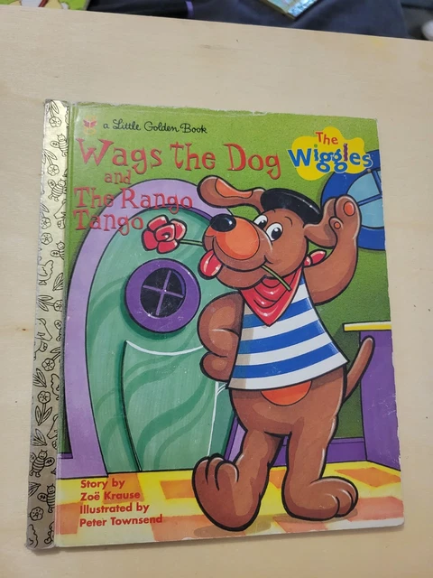 VINTAGE WIGGLES LITTLE Golden Books - 1998 Wags the Dog & Henry’s Big ...