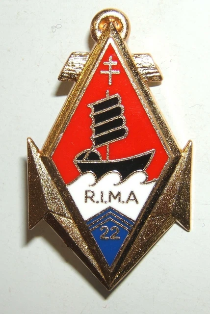 INSIGNE 22° REGIMENT D'INFANTERIE DE MARINE - 22° RIMa - Delsart EUR 6,00 - PicClick FR