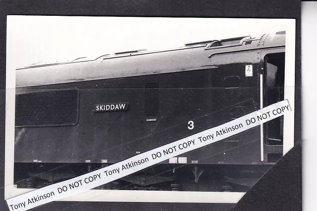 NAMEPLATE &SKIDDAW& - Peak Class No. D3 In 1973 - # W1100 - Modellers ...