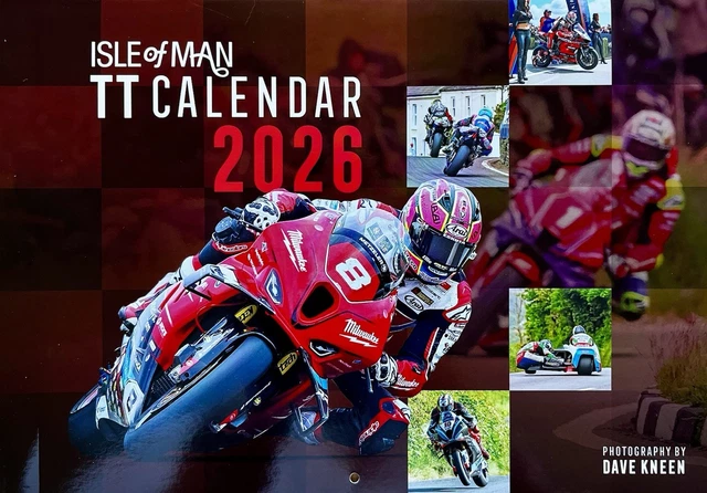 ISLE OF MAN TT Races Official 2026 Calendar - Brand new £7.58 - PicClick UK