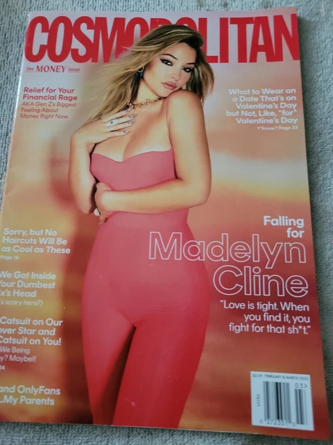 COSMOPOLITAN MAGAZINE FEBRUARY March 2023 ~ MADELYN CLINE cover Cosmo BRAND NEW EUR 1,06 ...