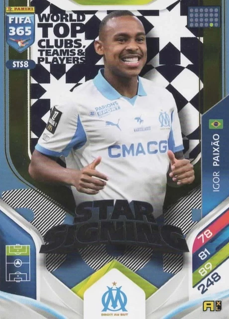 PANINI FIFA 365 2026 STS8 Star Signing Igor Paixo Marseille £0.87 ...