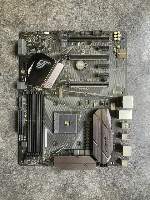 ASUS ROG STRIX B350-F Socket AM4 AMD B350 DDR4 S-ATA 600 ATX Gaming ...
