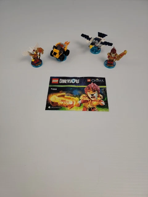 PACK AMUSANT LEGO Dimensions Chima Laval-Eris #71222 #71232 d'occasion ...