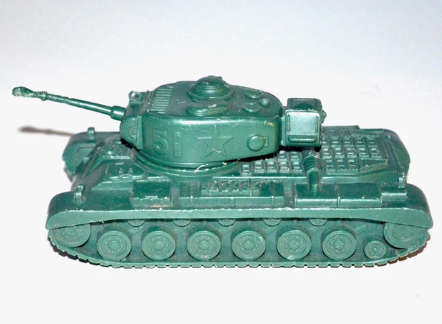 VINTAGE 1960S MARX Tank Battle Army Playset Plastic No. 51 Tank £44.54 ...