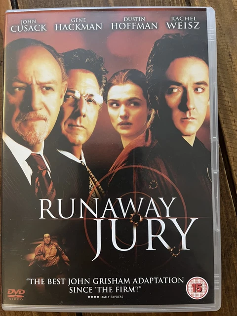 RUNAWAY JURY (DVD, 2004) Gene Hackman, Dustin Hoffman, John Cusack £1. ...