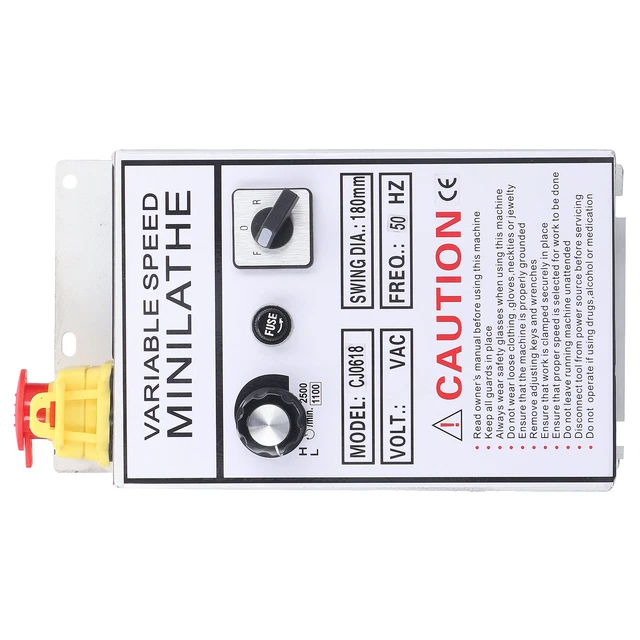 CJ0618 LATHE CONTROL Box Speed Adjuster Box Speed Controller Assembly ...