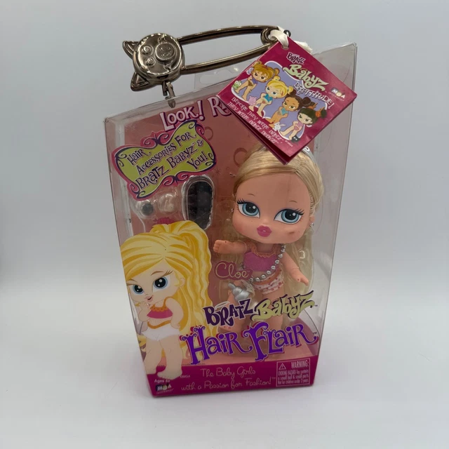 BRATZ BABYZ HAIR Flair Cloe Doll NIB Baby Girls Fashion Toy MGA 2000's ...