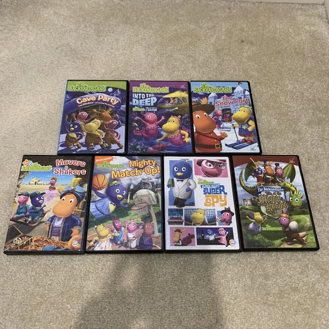 LOT OF 7 Backyardigans Movie DVD Super Secret Spy Into the Deep Mighty ...