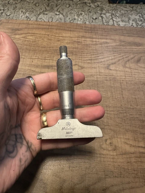 MITUTOYO ANALOG DEPTH Micrometer Parts for Repair Or Spares £4.38 ...