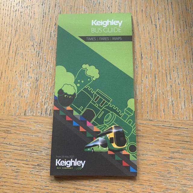 TRANSDEV KEIGHLEY BUS Guide May 2025 edition £2.08 - PicClick UK
