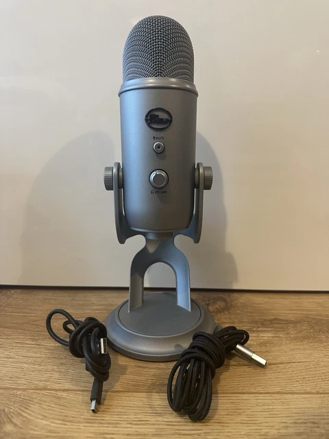 BLUE YETI USB Microphone - Silver £28.76 - PicClick UK